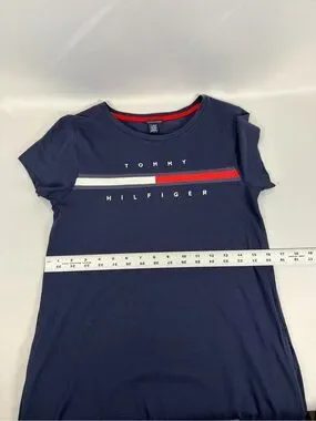 Tommy Hilfiger | Dresses | Tommy Hilfiger Girls Royal Blue Logo Dress ...